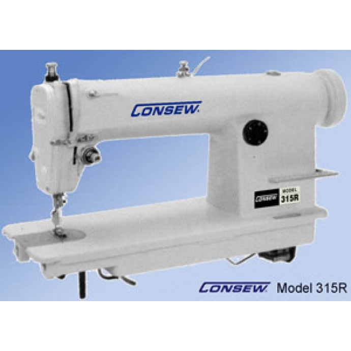 CONSEW 227R-2 High Speed Single Needle Cylinder Arm Walking Foot Sewing ...