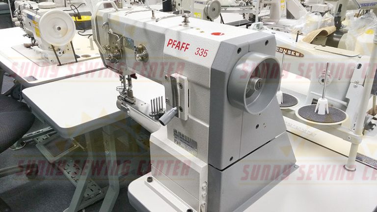 PFAFF 335 Single Needle Cylinder Arm Walking Foot Sewing Machine for ...